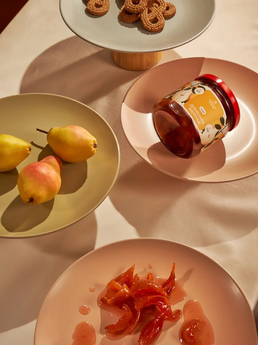 Домашнее варенье грушевое, 450 гр.