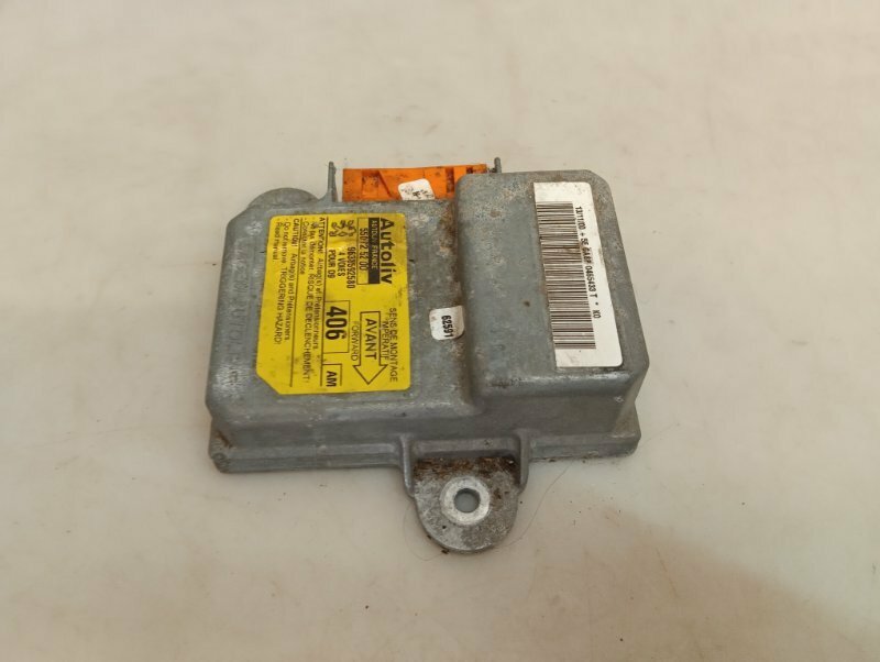 Б/У Блок SRS, аир баг Блок управления AIR BAG Peugeot 406 2001 1 391429 Peugeot-Citroen арт. 9638592580