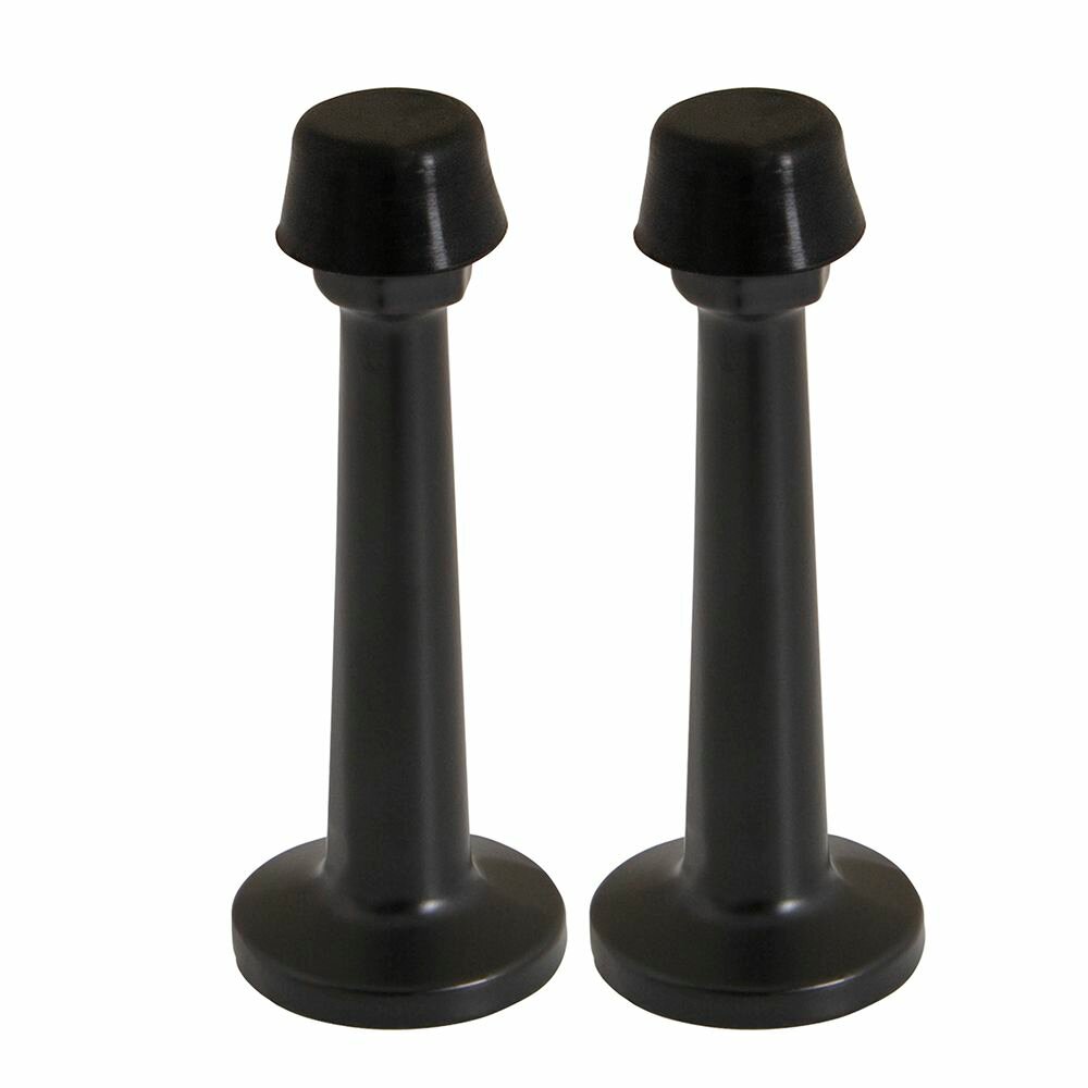 Комплект упоров дверных DS-15 2шт чёрный (ограничитель открывания)