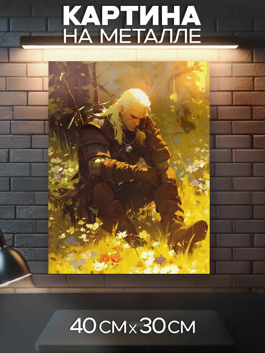 Картина на стену The Witcher Ведьмак
