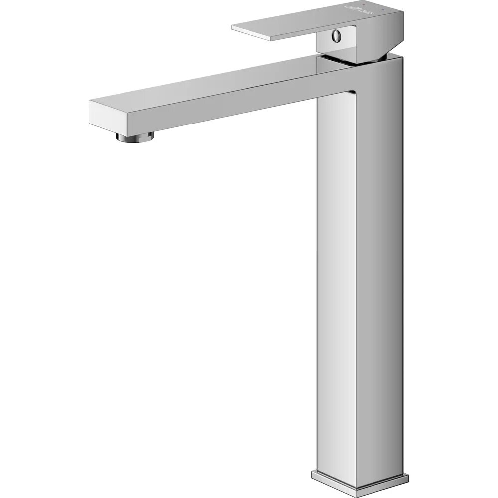 Смеситель для накладной раковины однорычажный Cezares, без донного клапана, хром SLIDER-LC-01-W0