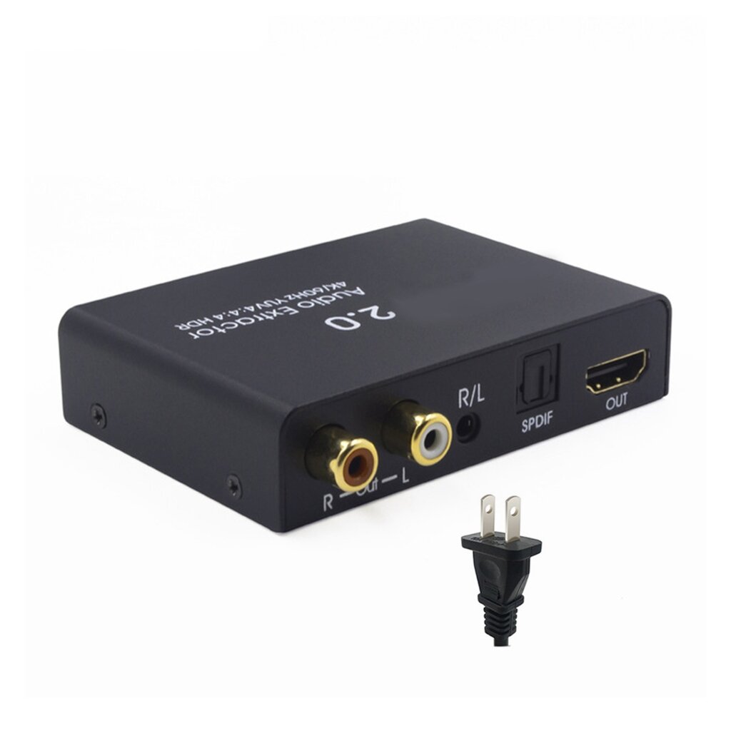 4K HDMI2.0 - HDMI аудио разветвитель L/R стерео, вилка США