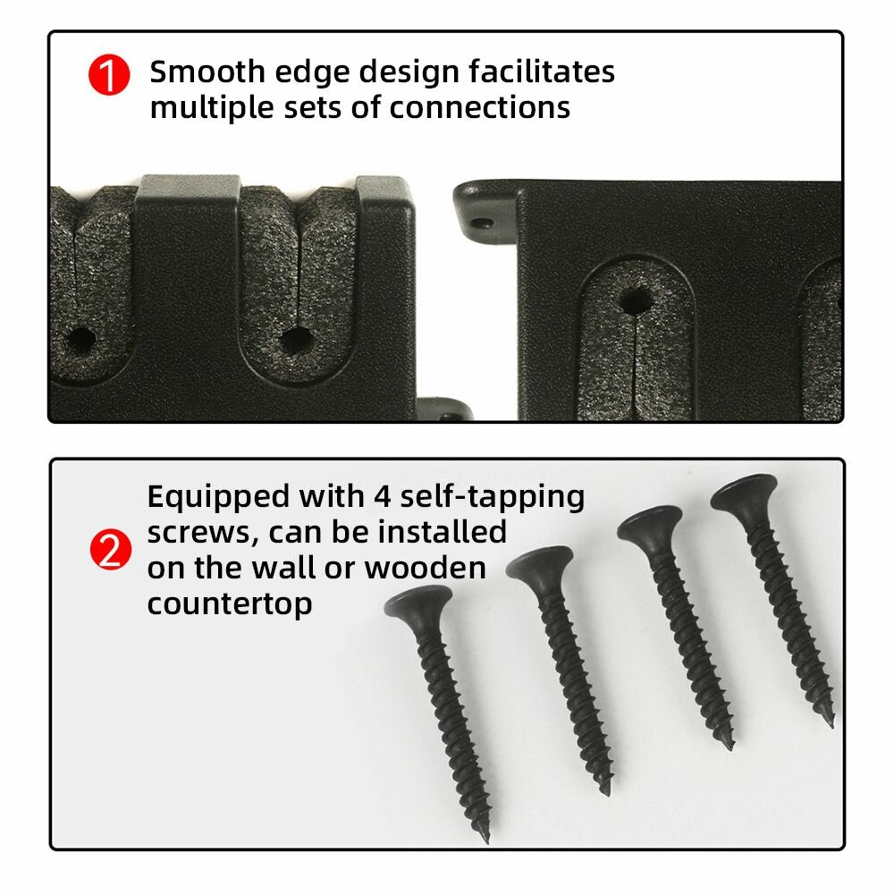 Крепление для удочек настенное горизонтальное