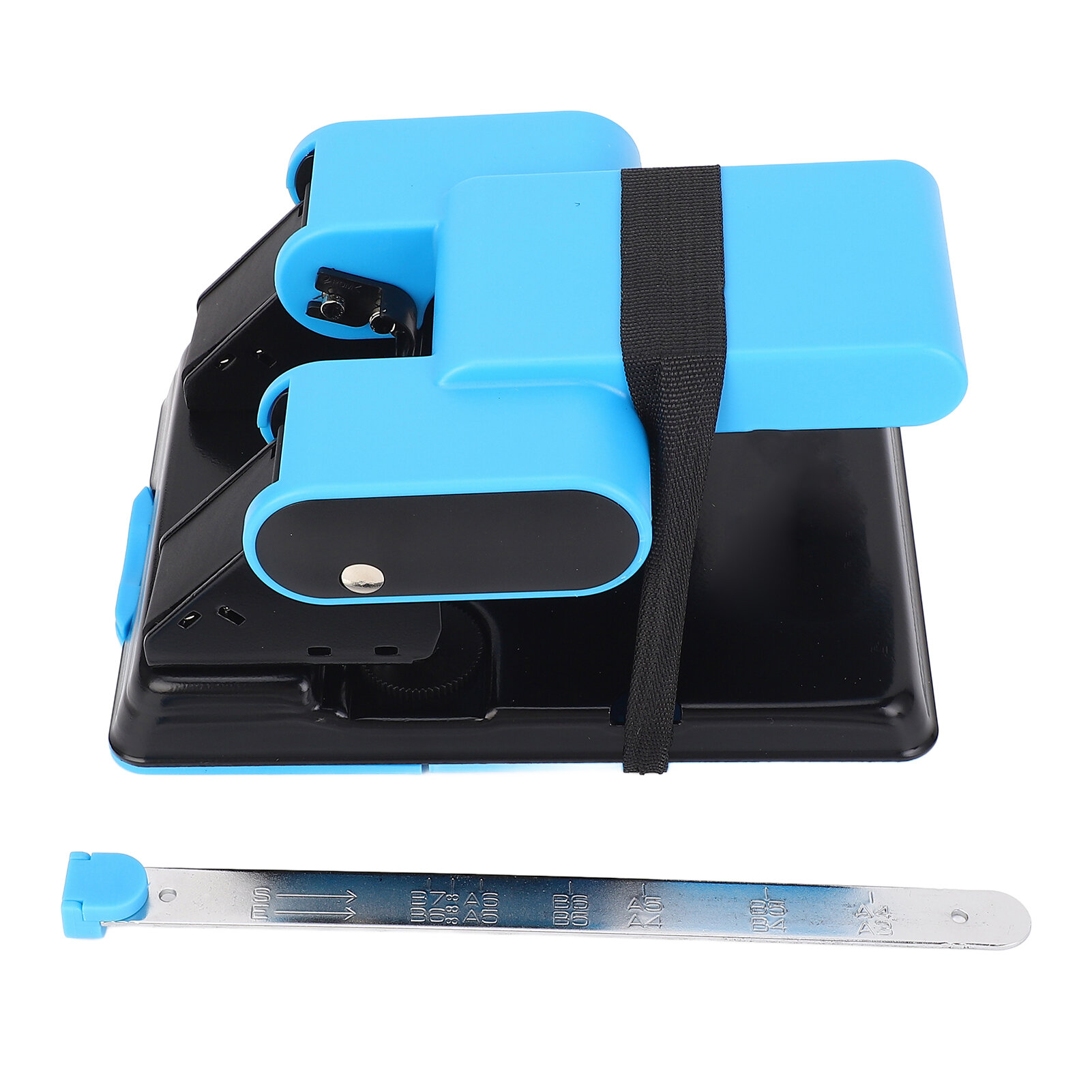 Двойной дырокол на 70 листов, А4, межцентровое расстояние 70/80мм