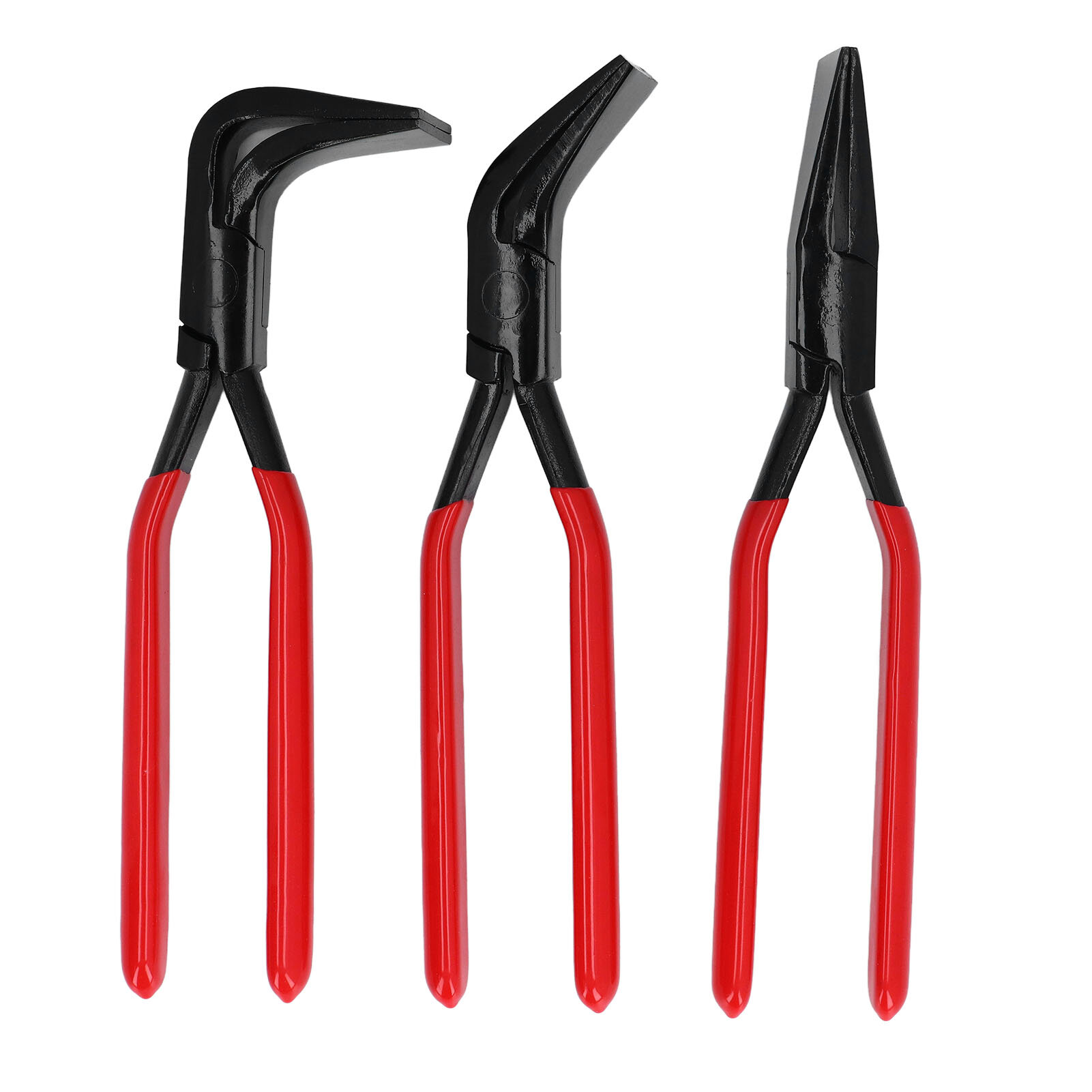 3pcs Metal Bending Pliers Straight 45 Degree 90 Degree Jaw Hand Seamers for Bending Flattening Sheet Metal