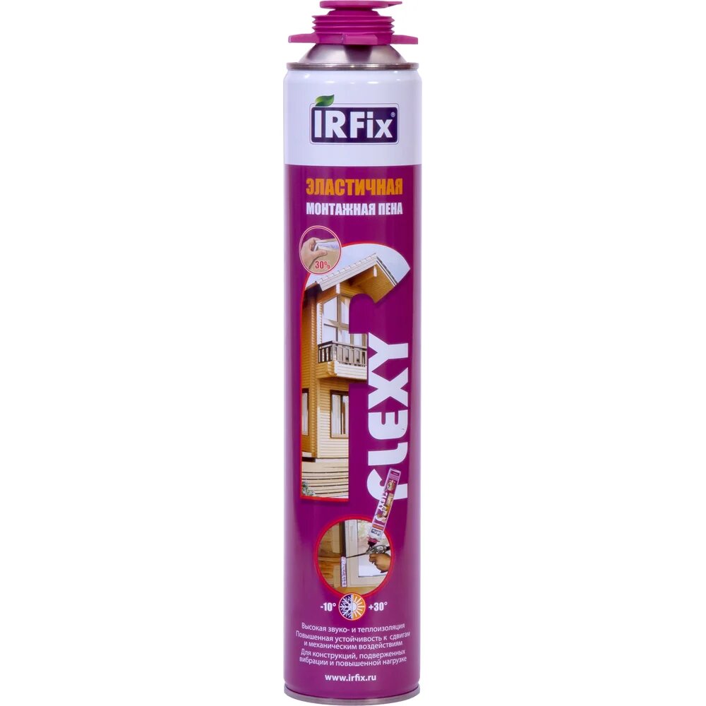 IRFIX FLEXY Пена профессиональная эластичная 800мл всесезонная 10027