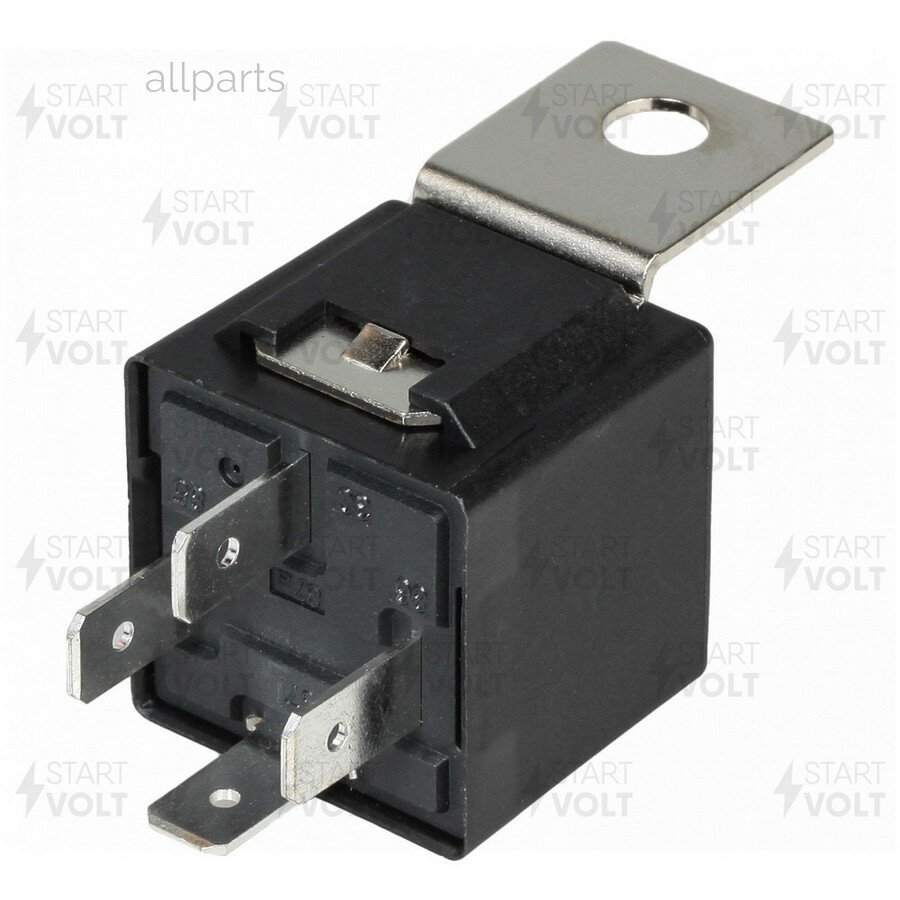 STARTVOLT SCR 0330 Реле автомобильное защиты стартера 4 конт. 12V 40A (резист, с кронштейном) STARTVOLT SCR 0330