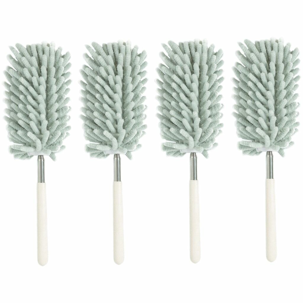 4 щетки для чистки зазоров между бытовыми пылесборниками-Nordic green-телескопического типа длиной 0,8 м
