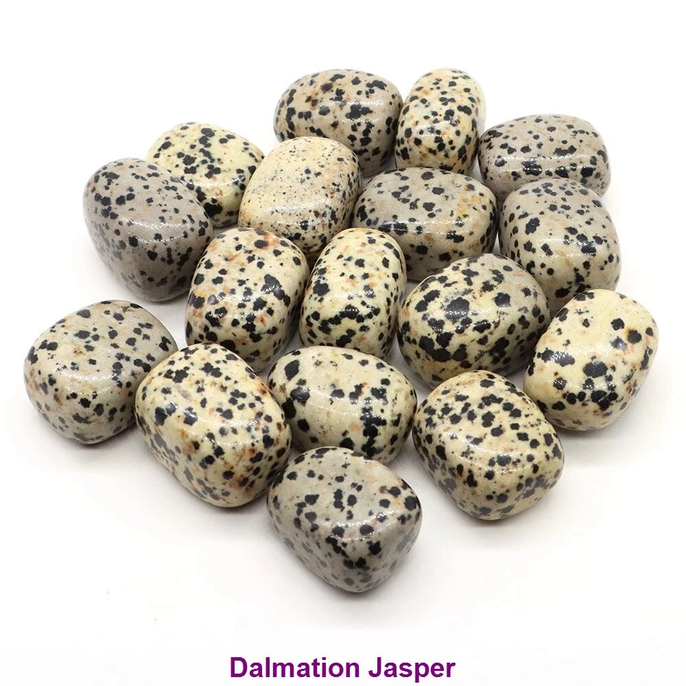 Хрустальные камни для аквариума 1PC, Dalmation Jasper