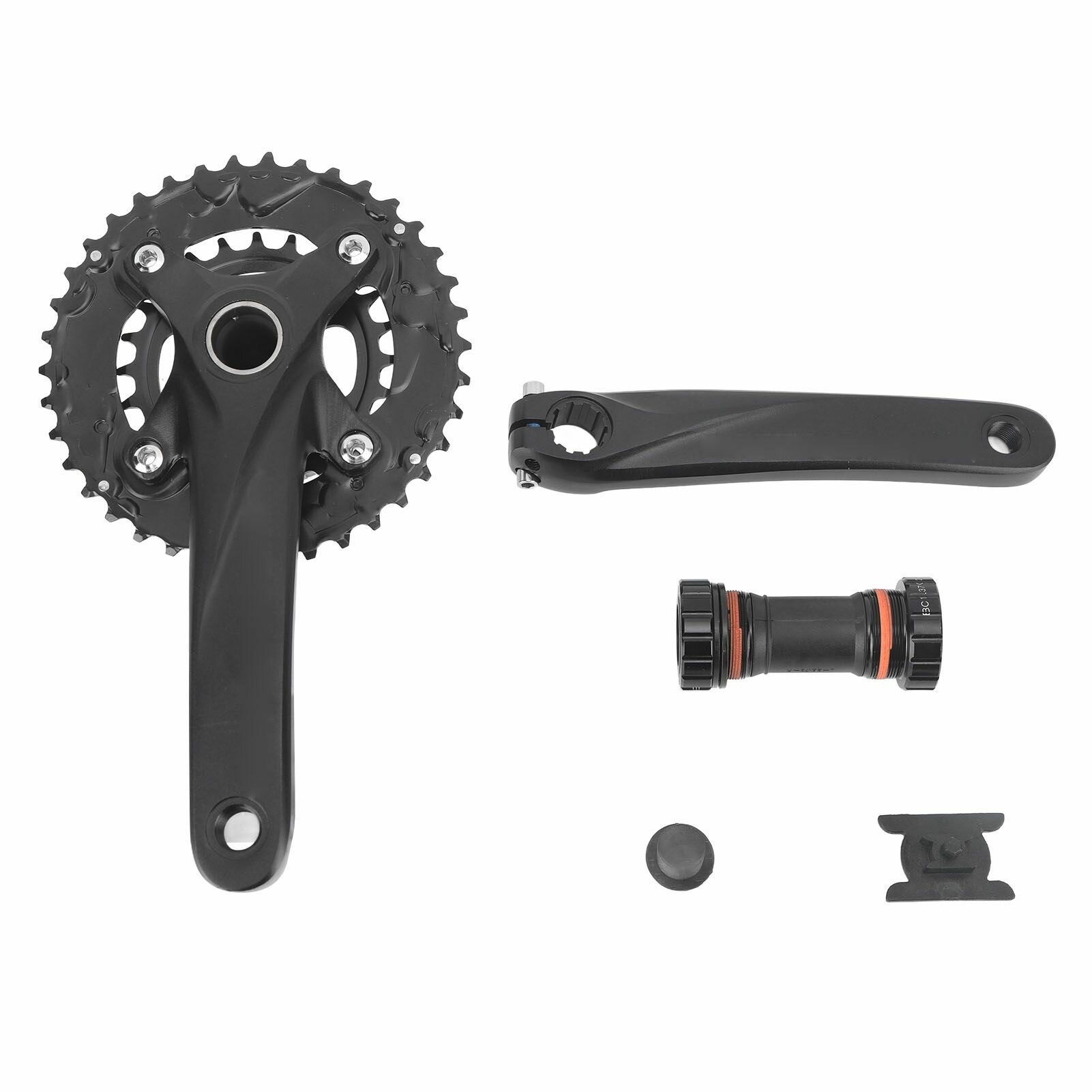 Коленвал 170 мм, полый, 104BCD, 38T, черный