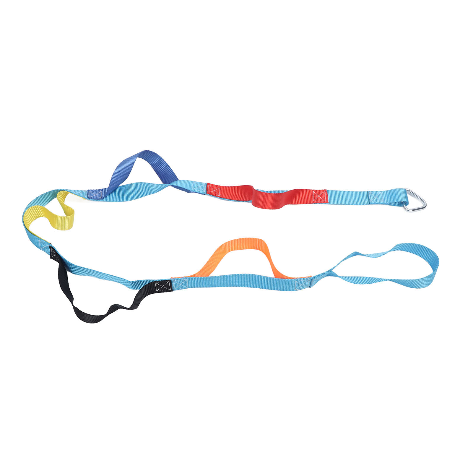 6,56-футовая веревочная лестница для детей, 6 секций, цветная плетеная лестница для лазания по дому на дереве на открытом воздухе