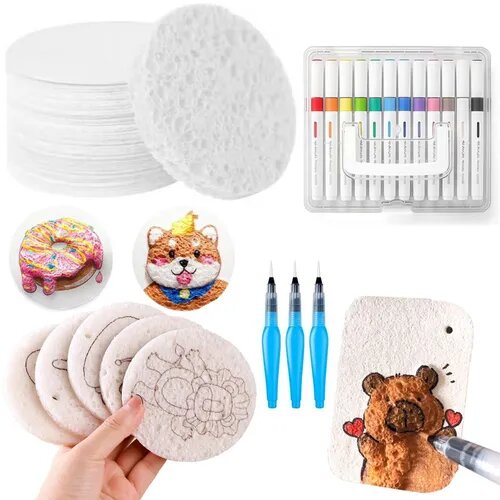 Текстурная Бумага Magic Foam, Целлюлозная Бумага Для Рисования С Текстурой Foam, товары для творчества и творчества для детей, 35 шт.