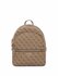 Сумка GUESS Monogram-pattern zip-around backpack, brown