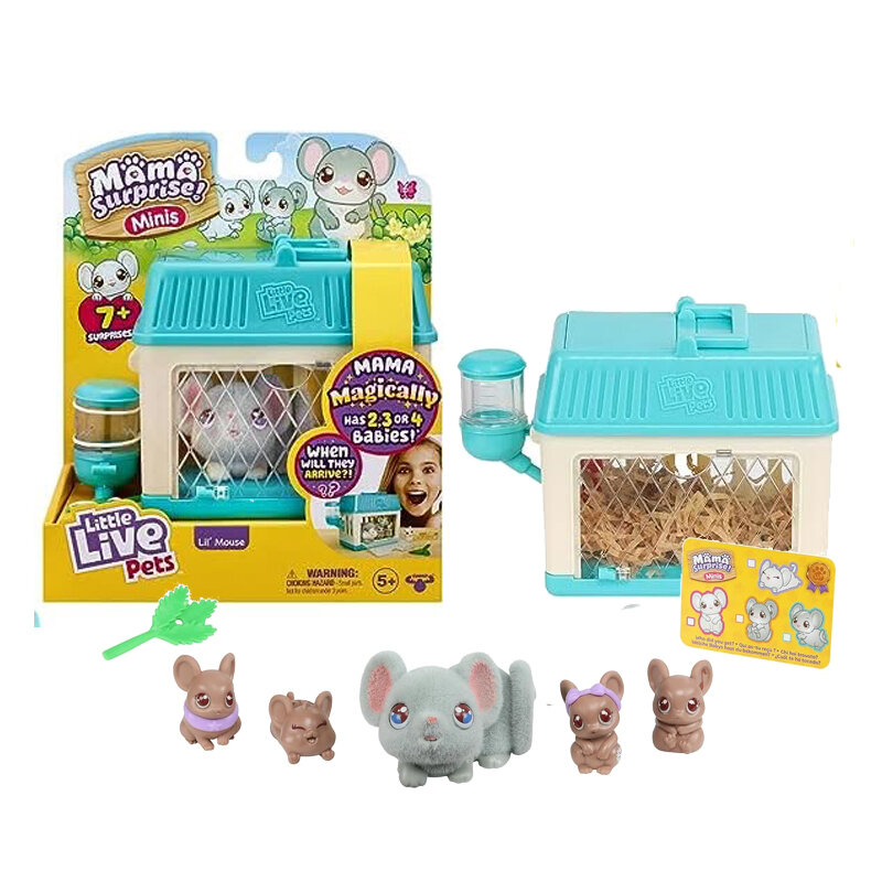 Интерактивная игрушка Крольчиха становится мамой в домике Детские игрушки