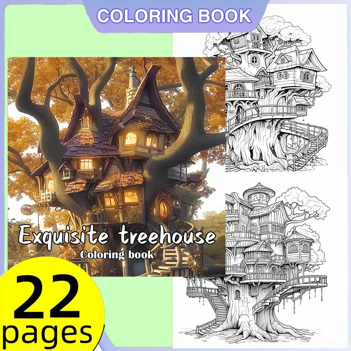 Книга для раскрашивания арт-раскраска для детей и взрослых Творчество, вдохновение и отдых