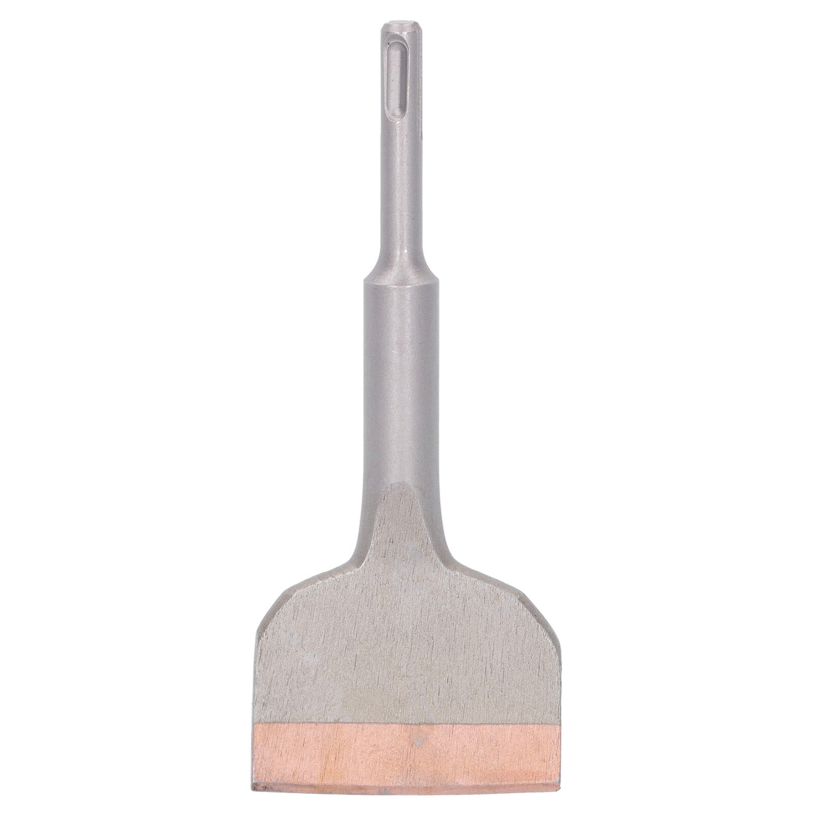 Долото для удаления бетонной плитки с круглым хвостовиком 1-1/8 дюйма, твердосплавное долото высокой твердости, плоское молотковое долото для облегчения работ по сносу и ремонту