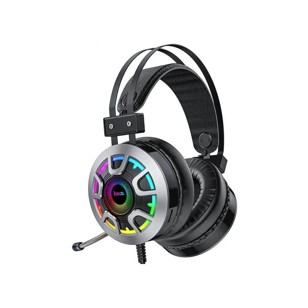 Hoco Проводные игровые наушники Hoco ESD05 Gaming headphones черные