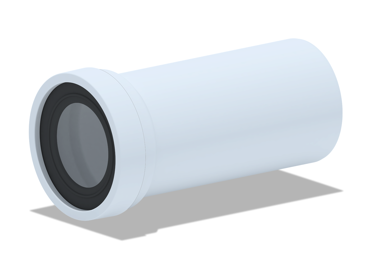 Труба фановая АНИ Пласт 110мм, длина 250мм W1220