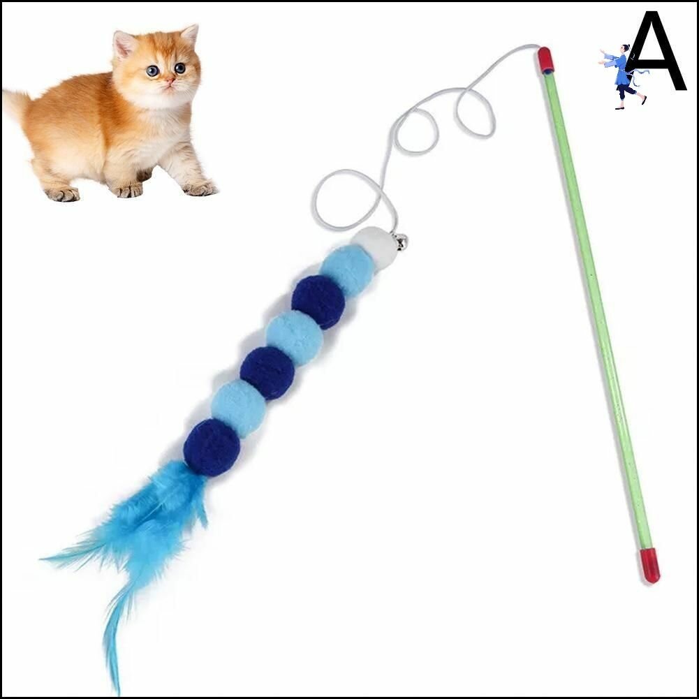 Забавная кошачья палка, игрушки для кошек, Игрушка для кота с колокольчиком