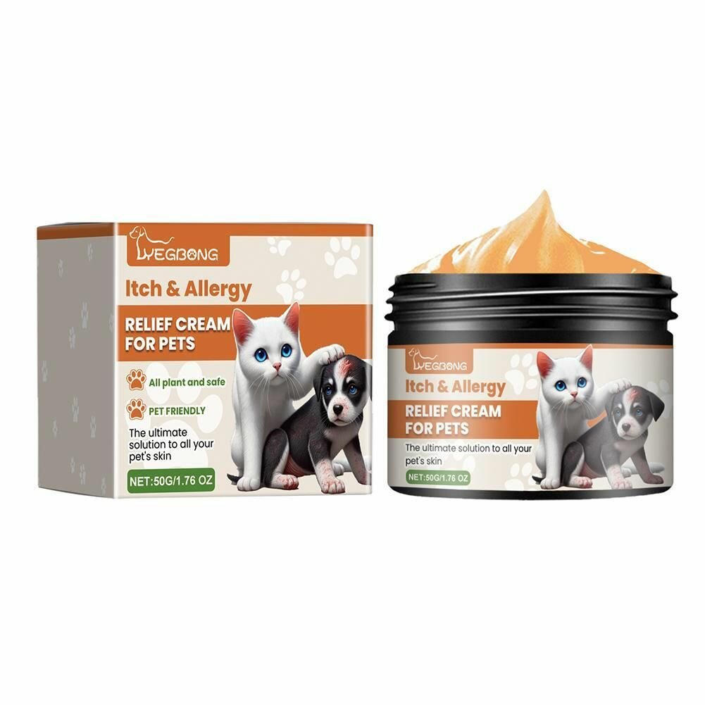 Крем от аллергии и зуда для собак, кошек