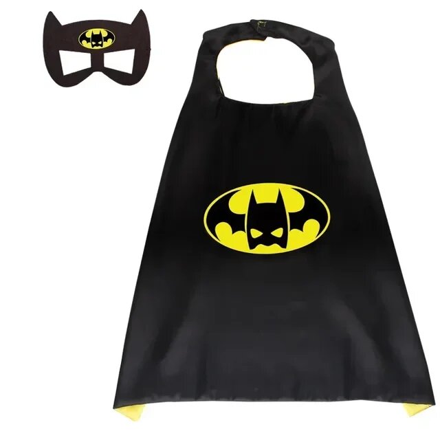 Детский плащ и маска «Человек-паук» для ролевых игр, милый костюм в стиле аниме, двойной плащ, для детей от 3 до 12 лет, подарок на день рождения, для мальчиков, на Хэллоуин, Рождество, игрушка.