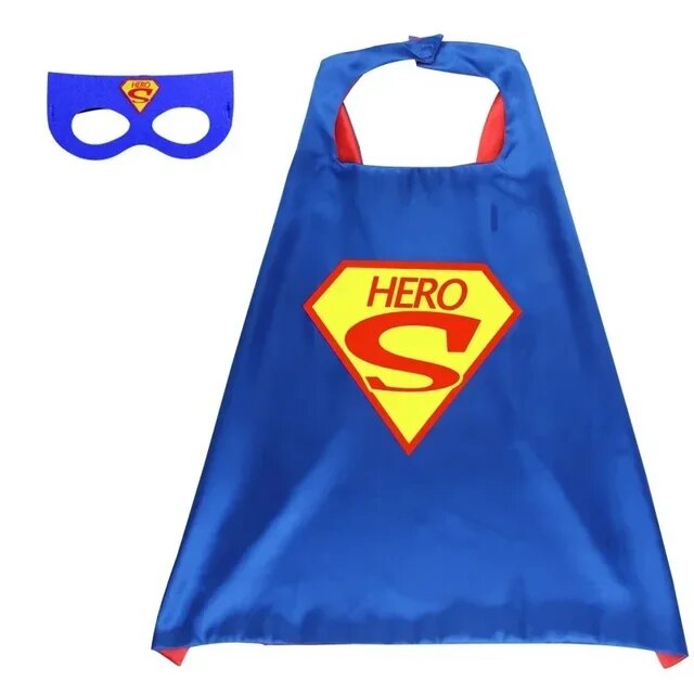 Детский плащ и маска «Человек-паук» для ролевых игр, милый костюм в стиле аниме, двойной плащ, для детей от 3 до 12 лет, подарок на день рождения, для мальчиков, на Хэллоуин, Рождество, игрушка.