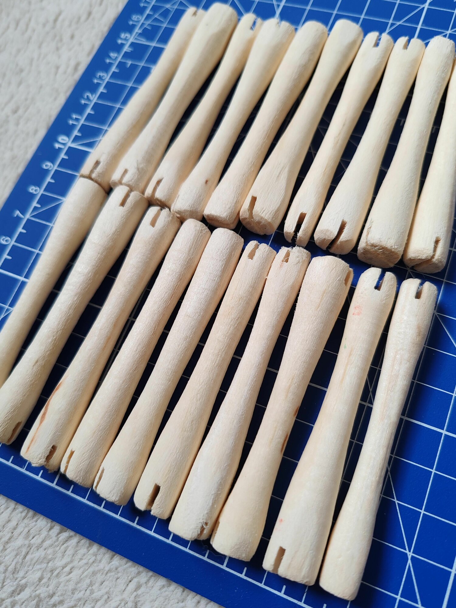 Коклюшки деревянные классические. Срок годности не ограничен