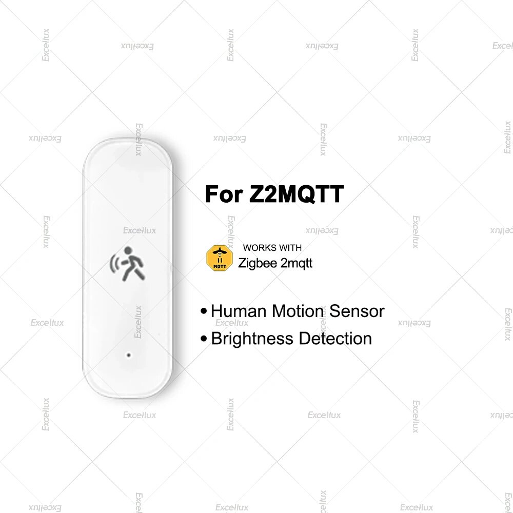 Датчик движения человека Zigbee 10 ГГц для Tuya Smart Life или Zigbee2MQTT for Z2M (Lux)