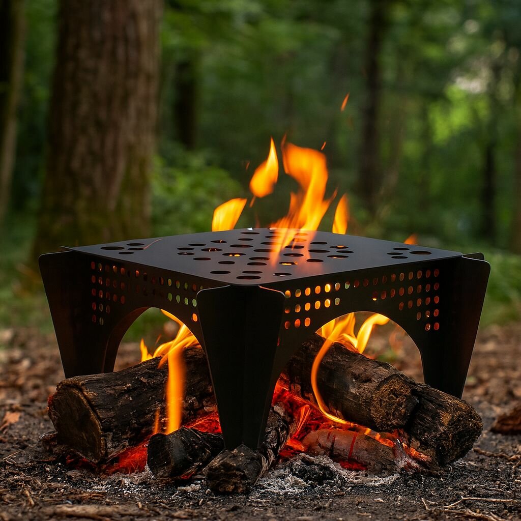 Мангал столик гриль