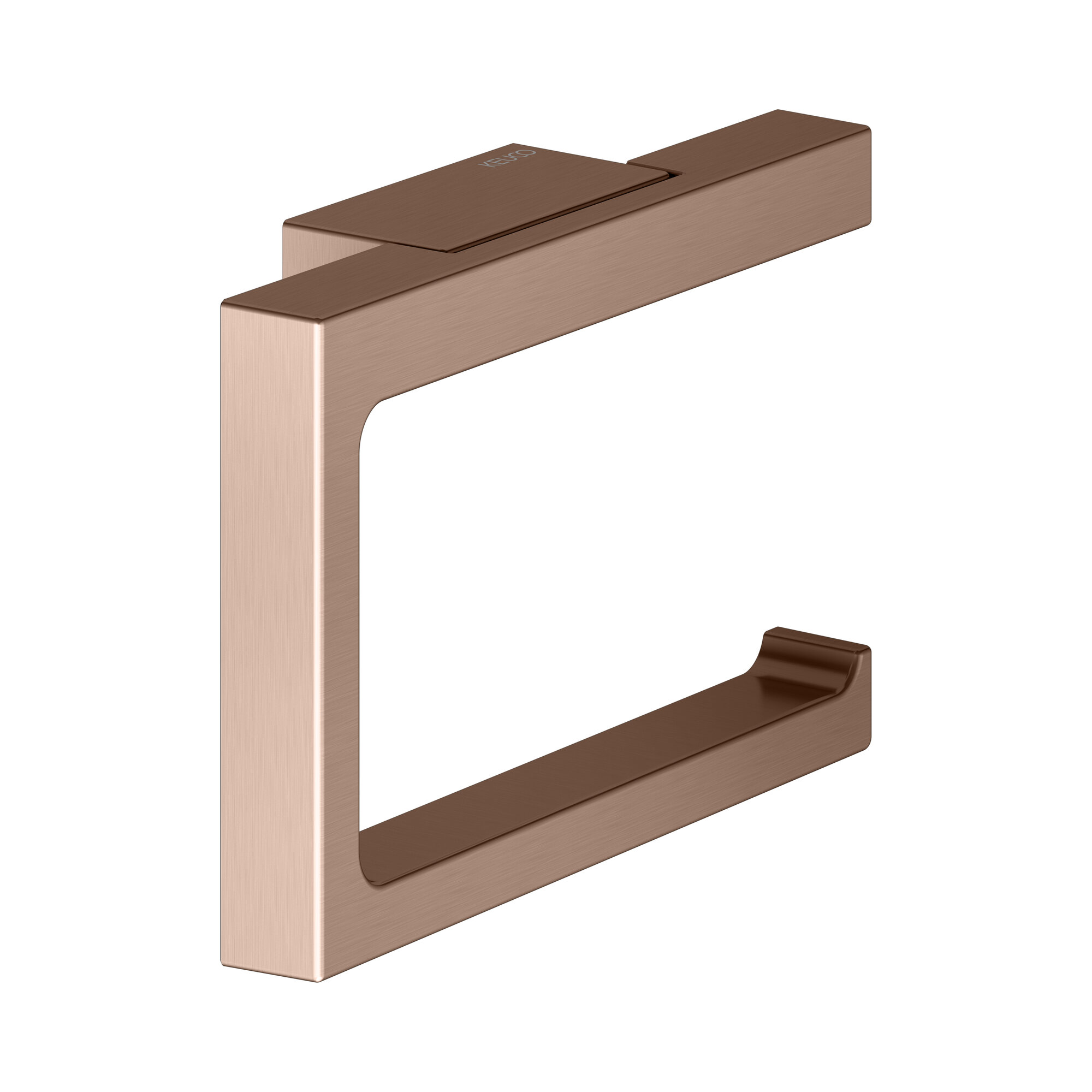 Держатель туалетной бумаги Keuco Edition 11, открытая форма, красное золото шлифованное 11162 290000