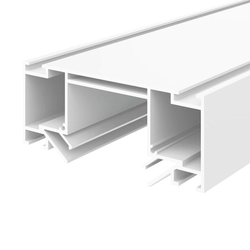 ST1047.539.02 Профиль для монтажа 48 под натяж. потолок ST-Luce Белый L3000мм (Заглуш внеш 2 в ком) SKYLINE 48+
