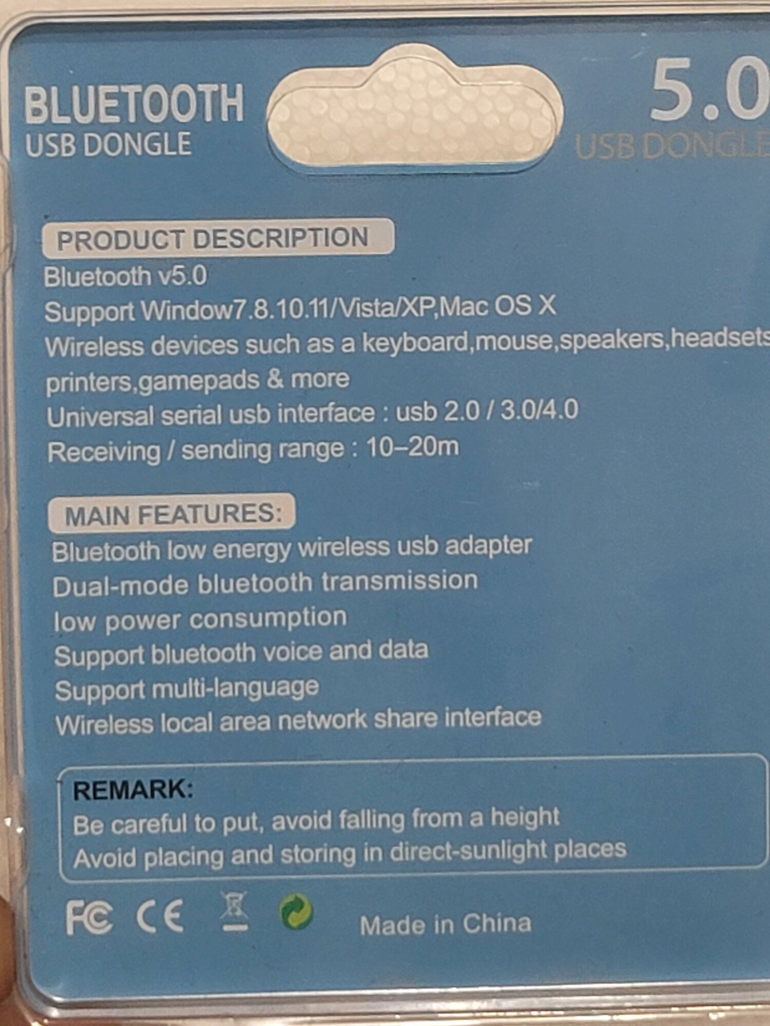 Usb Адаптер Bluetooth 5.0 — фото 1