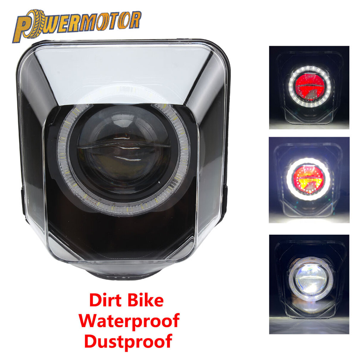 Модификация мотоциклетной светодиодной фары Angel Eye For Husqvarna 701 FC TC TE FE 125 250 300 350 450 501 701 250i 300i