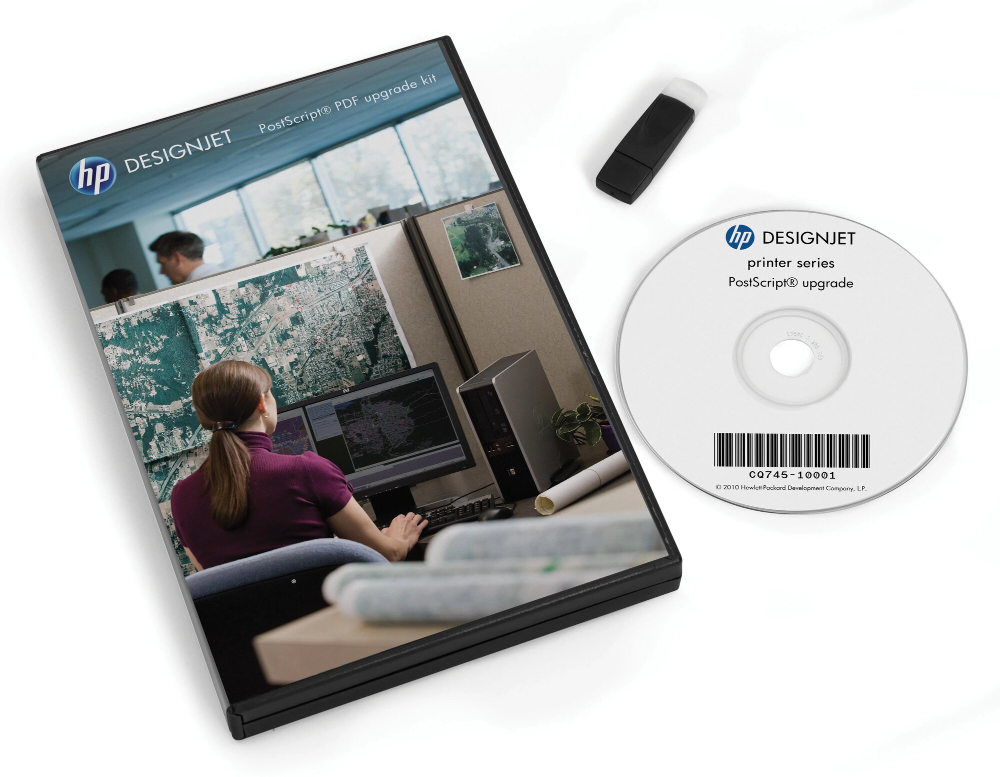 Комплект обновления HP CQ745A Designjet PostScript PDF Upgrade Kit Z6200 T7100 Printer Series
