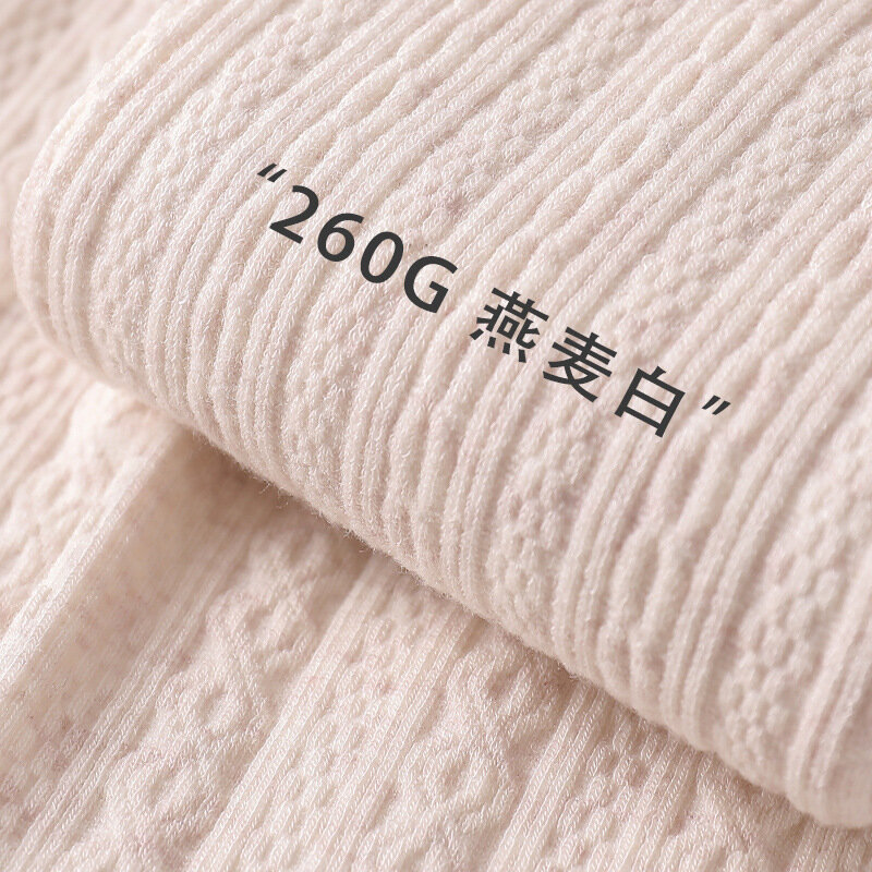 Хлопковые и льняные колготки в японском стиле для женщин, осень и зима, слегка компрессионные, стройнящие ноги, ребристые эластичные леггинсы, плотный однотонный цвет, высокая талия