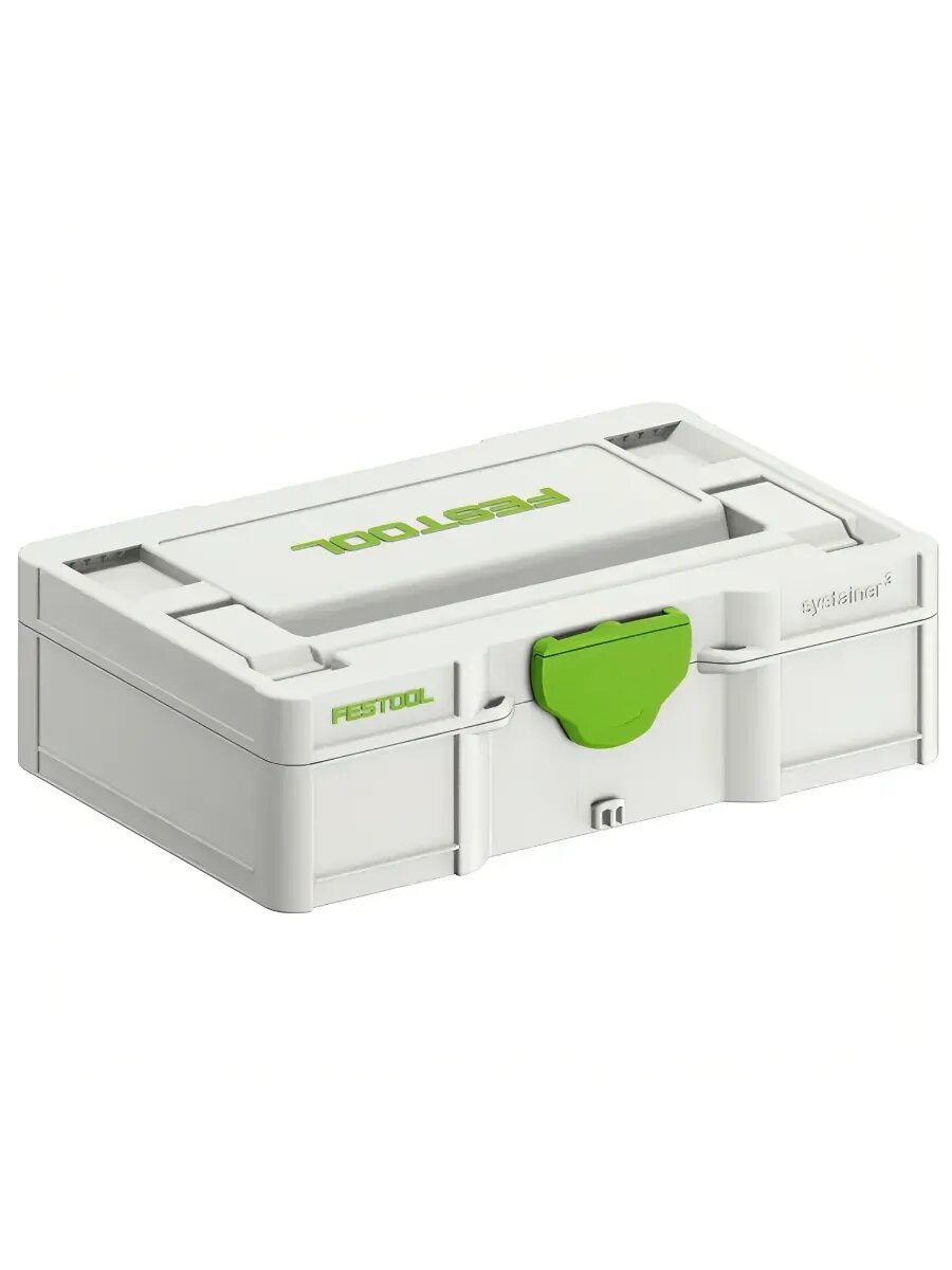 Систейнер Festool SYS3 S 76, кейс для инструментов, серый, 26.5х17х7см