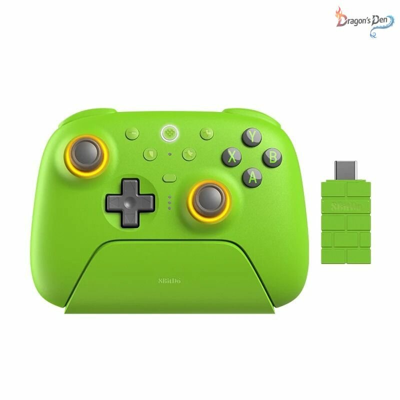 8BitDo Ultimate 2 Wireless Контроллер Геймпад с 8 скоростями Эксклюзивной технологии TMR RGB Подсветкой Джойстиков для ПК Android