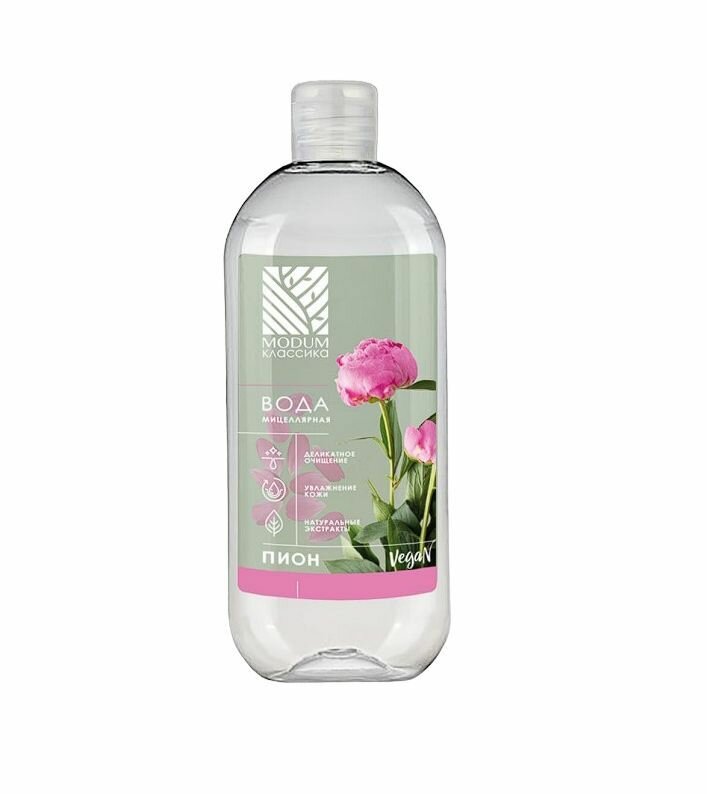 Modum Мицеллярная вода классика Пион 400 мл