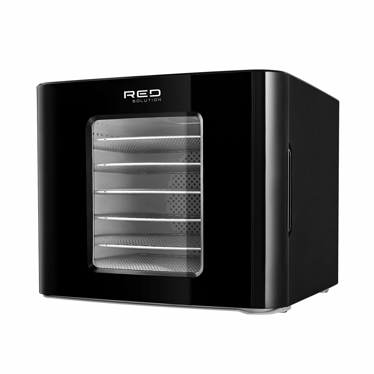 Сушилка для овощей и фруктов RED Solution DD041H, 450 Вт, 6 подносов, сенсорное управление, сбоку нагревательный элемент