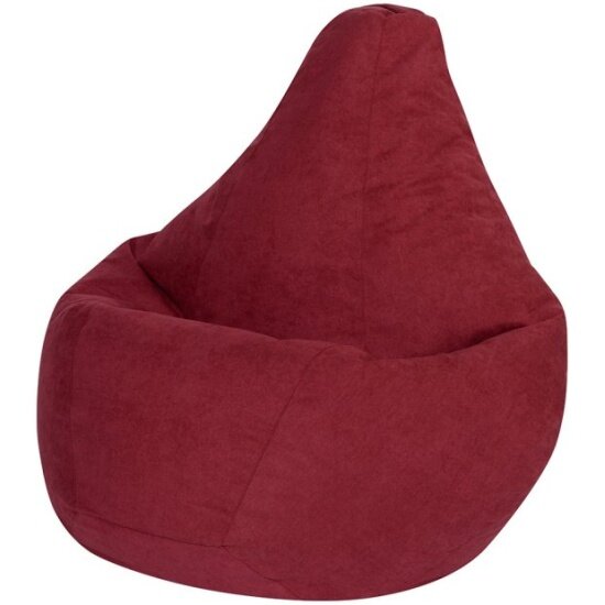 Кресло Мешок Dreambag Бордовый Велюр 3XL