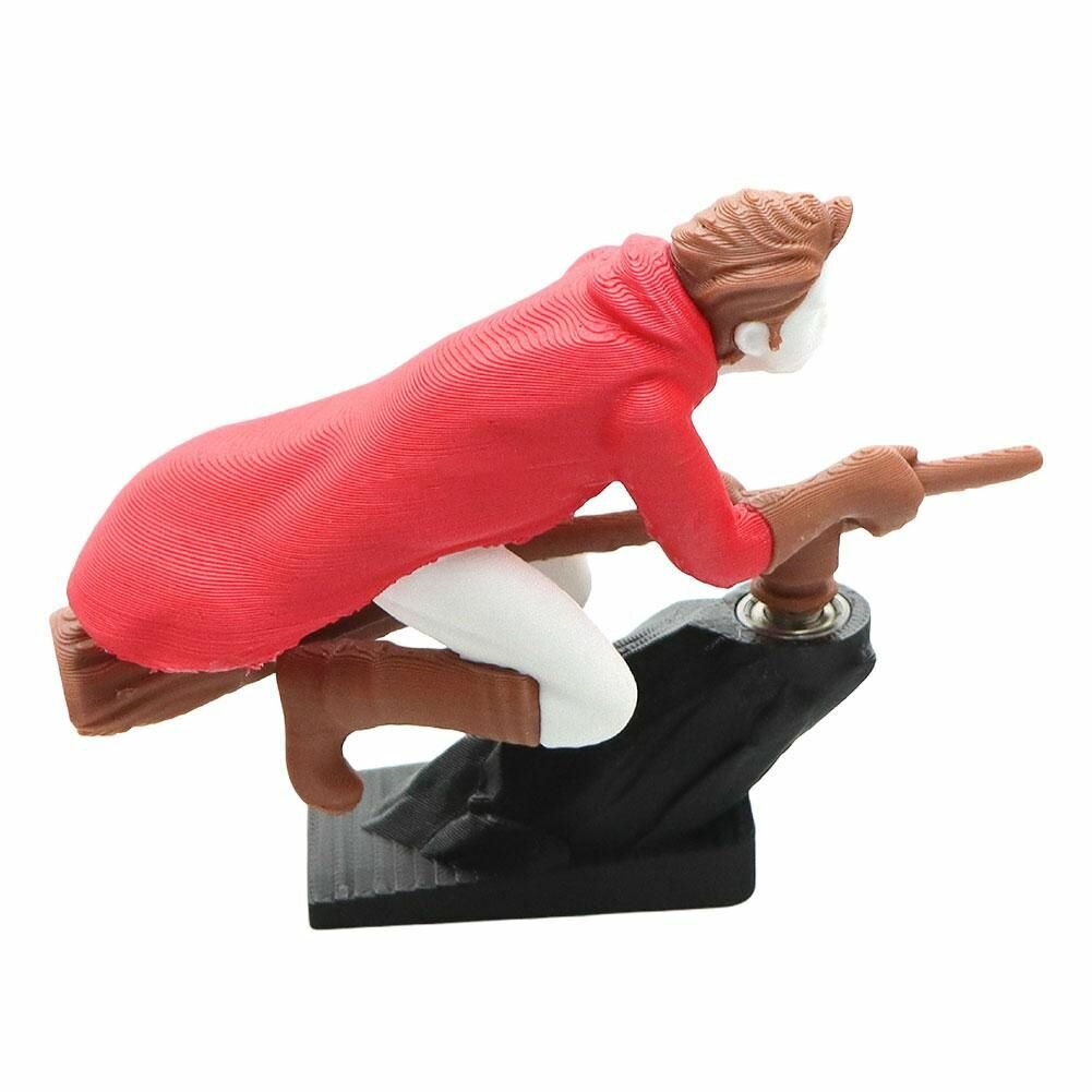 Игрушка для приборной панели автомобиля, волшебная метла ведьмы