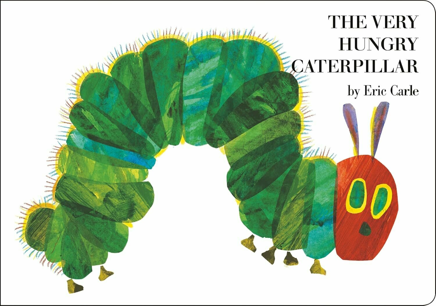 Книга World Cart "The Hungry Caterpillars", Эрик Карл, 1994 г, 26 страниц, цветные иллюстрации