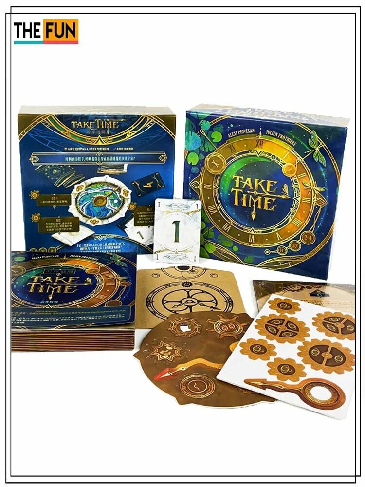 Настольная Карточная Игра Настольная TAKE TIME Игра (Китайская версия) Новая Версия Игры