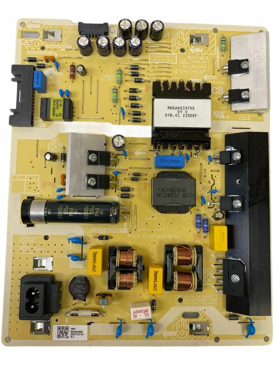 Блок питания (BN44-01055D), для телевизора Samsung UE65AU7101UCCE