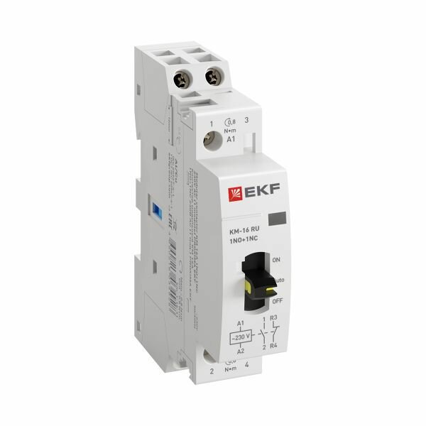 Контактор модульный КМ РУ 20А 1NO+1NC (1 мод.) PROxima EKF km-1m-20-11