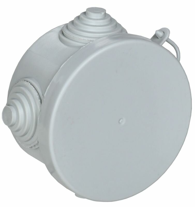 Коробка распаячная КМ ОП d65х40мм IP54 4 вв (7035) GENERICA UKO21-065-040-000-K03-54