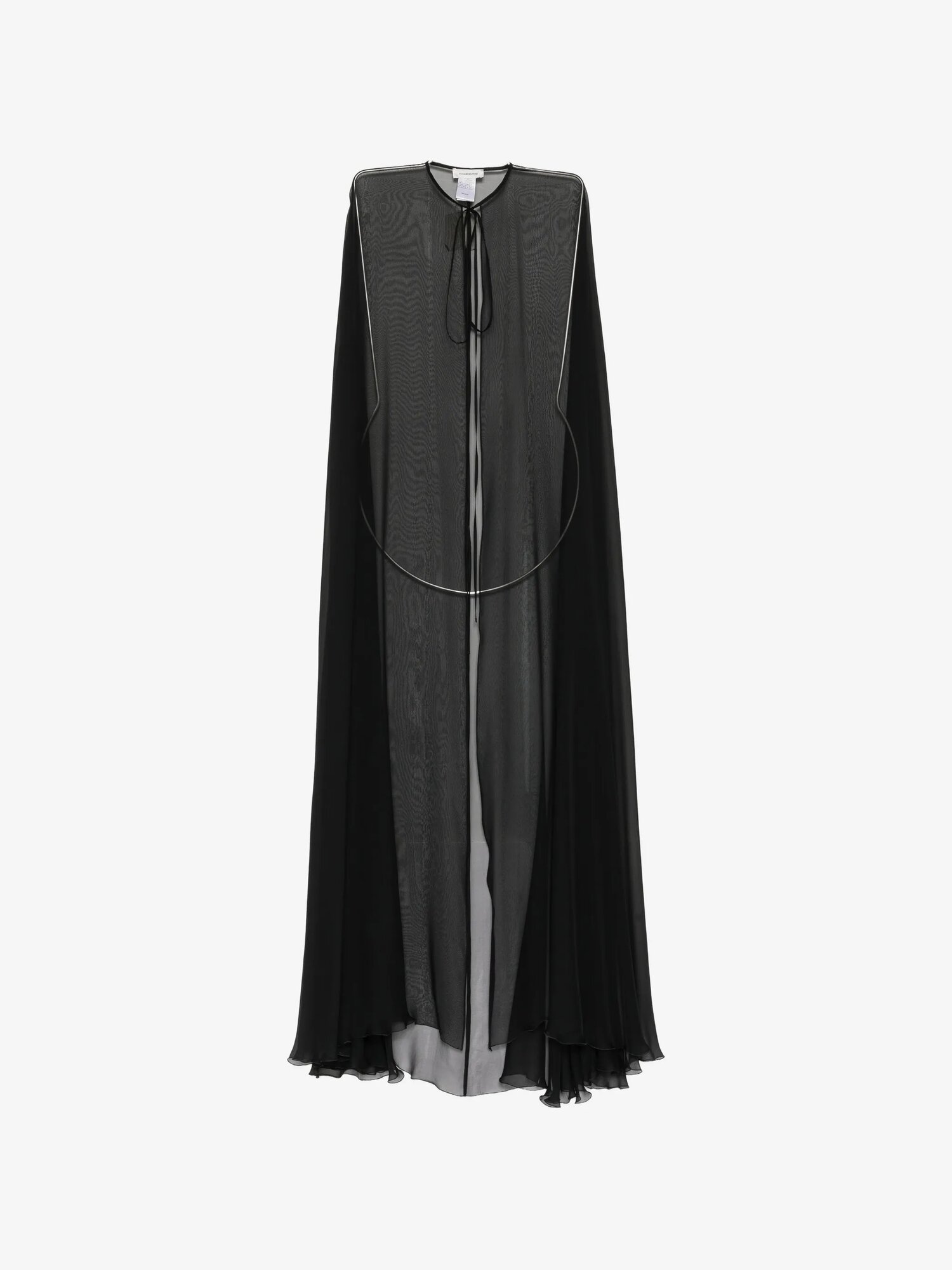 Накидка Silk chiffon cape