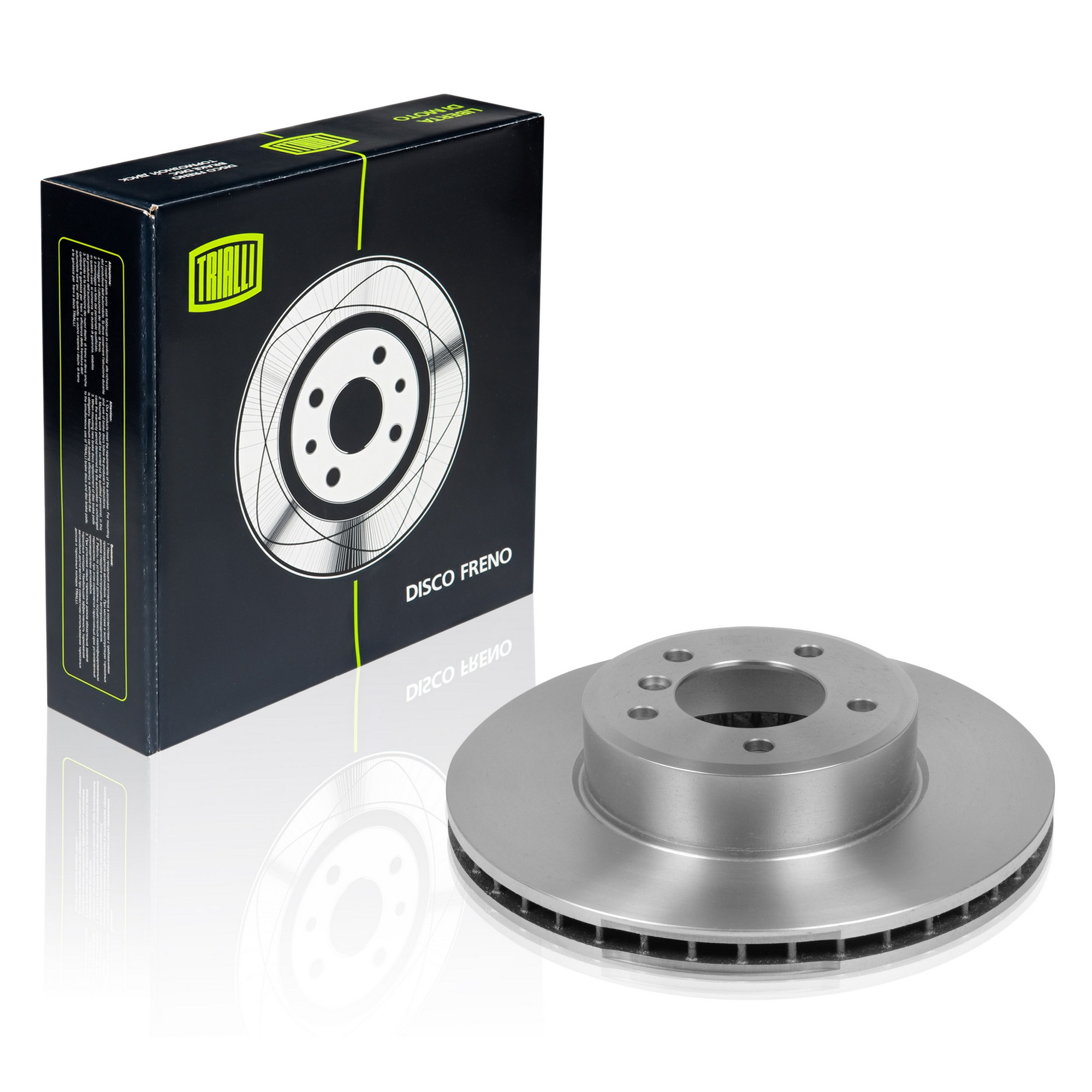 TRIALLI df-266001 (34116753221 / 34116767269 / 34116864905) диск торм. для а / м BMW (БМВ) 5 (e60) (03-) перед.