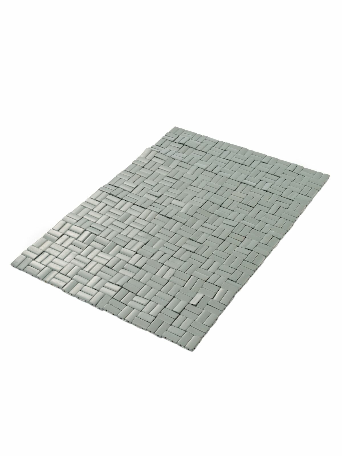 Коврик для ванной Прайм Декор 40 х 60 Бамбуковый, светло серый