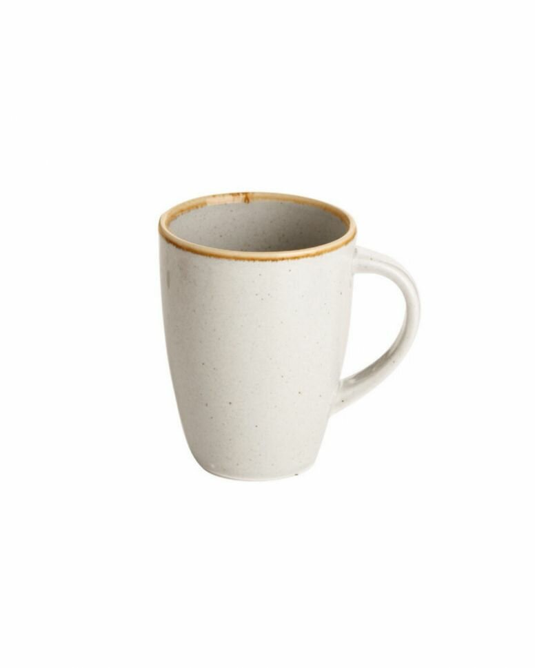 Кружка фарфоровая "Porland" 250мл бежевая